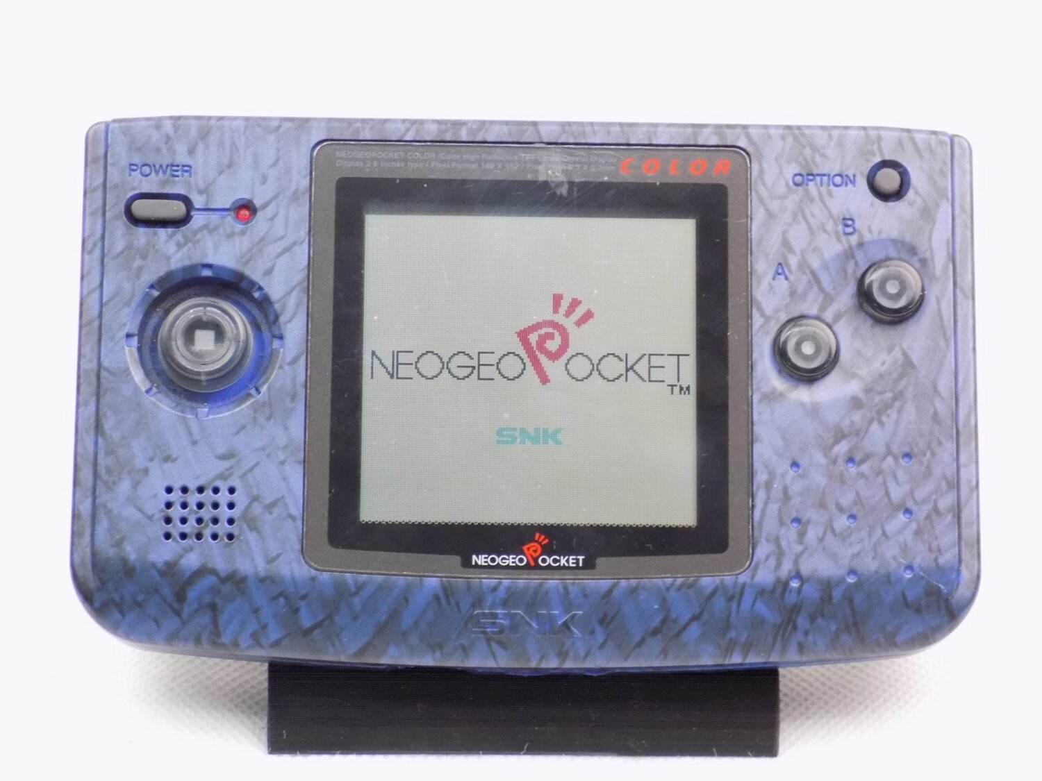 Like New Neo Geo Pocket Color Stone Blue Handheld Console - Tested ...