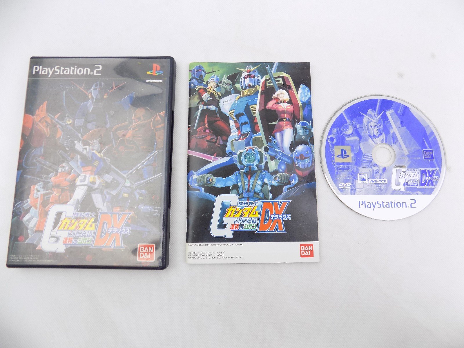 Mint Disc Playstation 2 Ps2 Mobile Suit Gundam Federation VS. Zeon DX ...