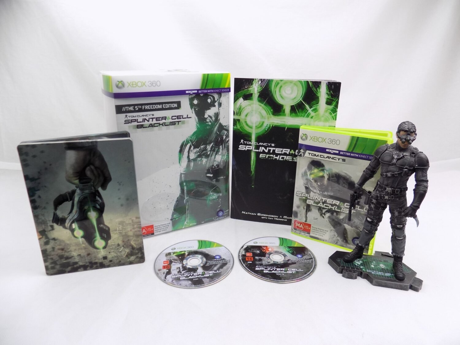 Like New Xbox 360 Tom Clancy's Splinter Cell Blacklist The 5th Freedom ...