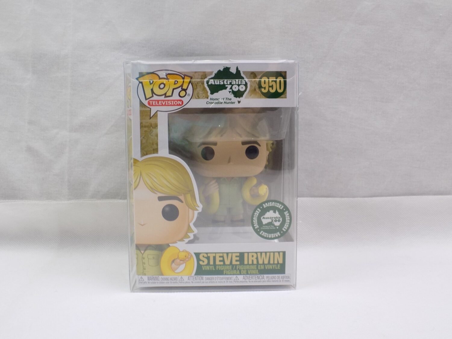 Brand New Funko Pop Steve Irwin With Snake 950 Australia Zoo Vinyl ...