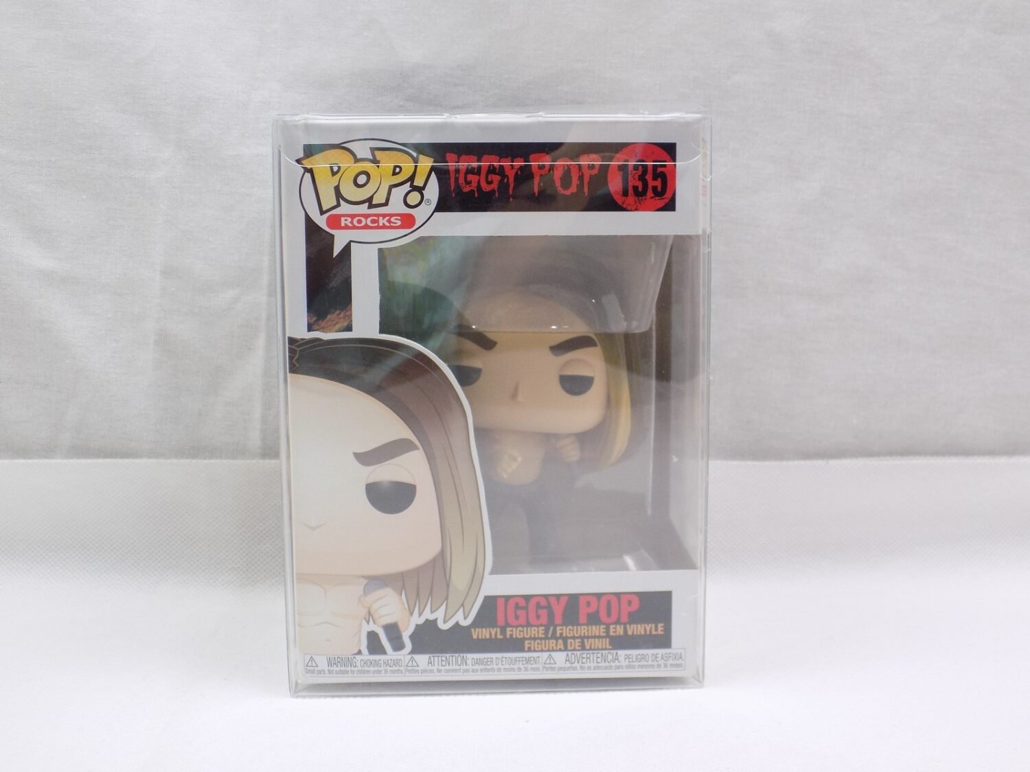 Brand New Funko Pop Iggy Pop 135 Iggy Pop Vinyl Figure - Starboard Games