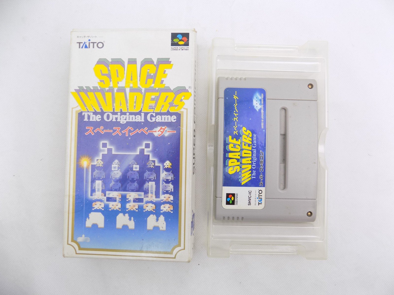 Boxed Nintendo Super Famicom SNES Space Invaders Japan – No Manual ...