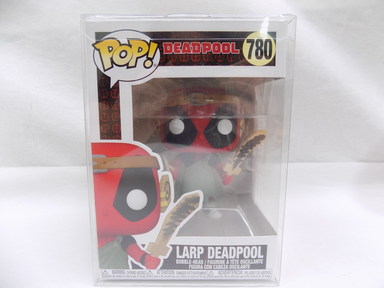 Brand New Funko Pop Larp Deadpool 780 Vinyl Figure - Starboard Games