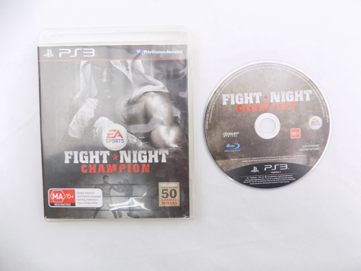 Mint Disc Playstation 3 Ps3 Fight Night Champion - No Manual ...