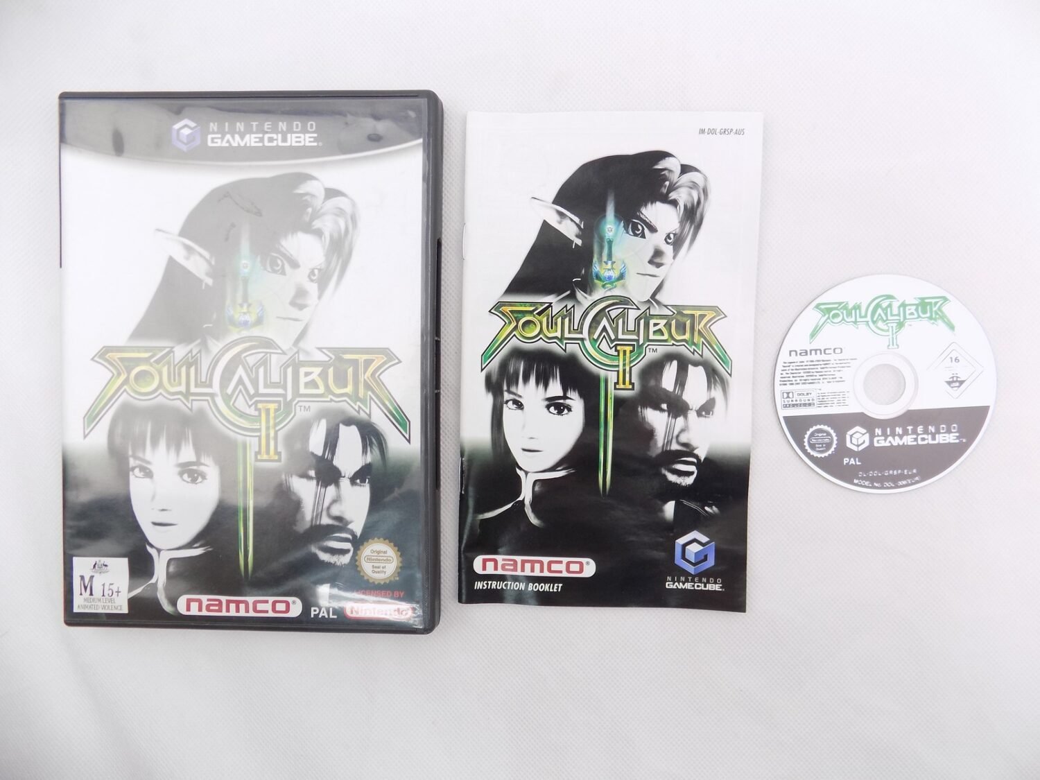 Mint Disc Nintendo Gamecube SoulCalibur II 2 - Inc Manual Free Postage ...