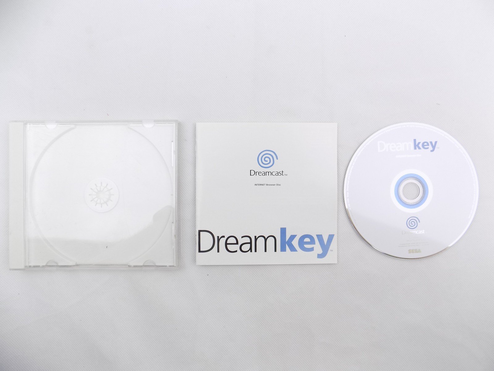 Mint Disc Sega Dreamcast Dreamkey - Inc Manual - PAL - Free Postage ...