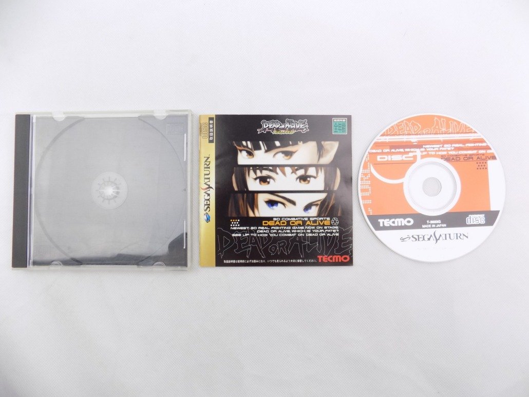 Mint Disc Sega Saturn Dead or Alive â Inc Manual - Japan - Starboard Games