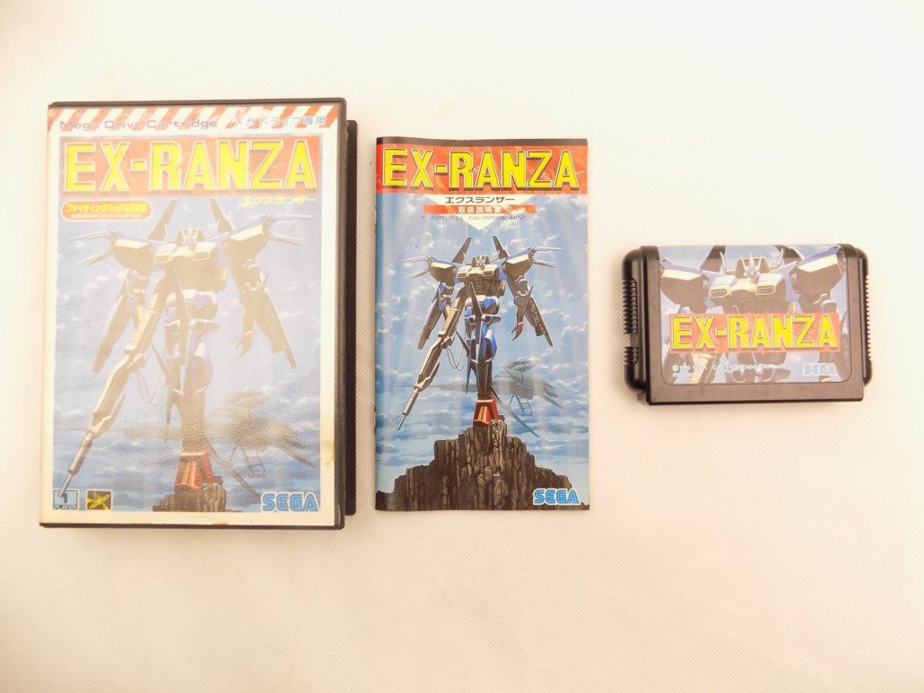 Boxed Sega Mega Drive / Genesis Ex Ranza ( Ranger X) Asian PAL Japan ...