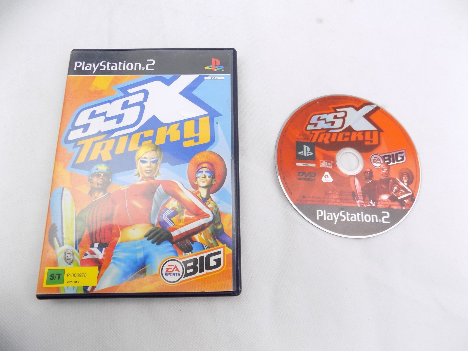 Mint Disc Playstation 2 Ps2 SSX Tricky - No Manual - Starboard Games