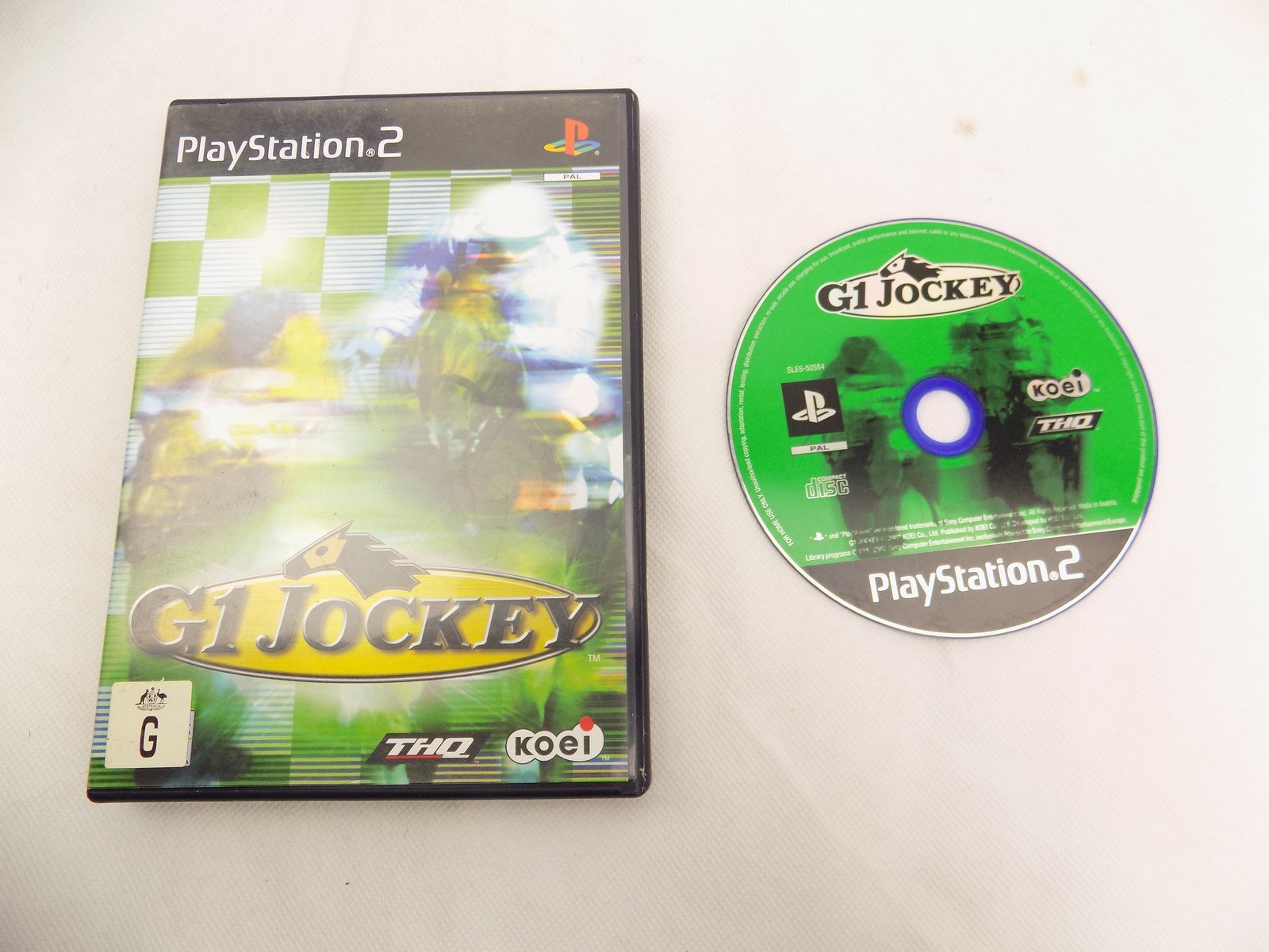 Mint Disc Playstation 2 Ps2 G1 Jockey - No Manual Free Postage ...