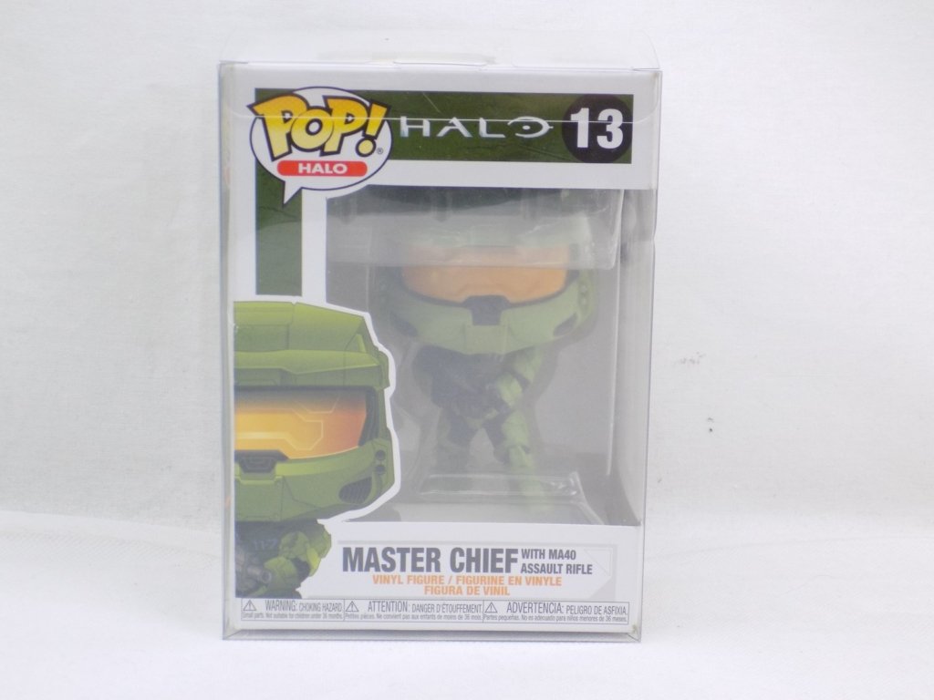 Brand New Funko Pop Master Chief With MA40 Assault Rifle 13 Halo Vinyl ...