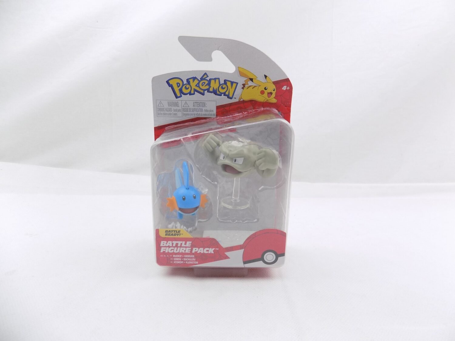 Brand New Sealed Pokemon Battle Figure Pack Mudkip and Geodude ...