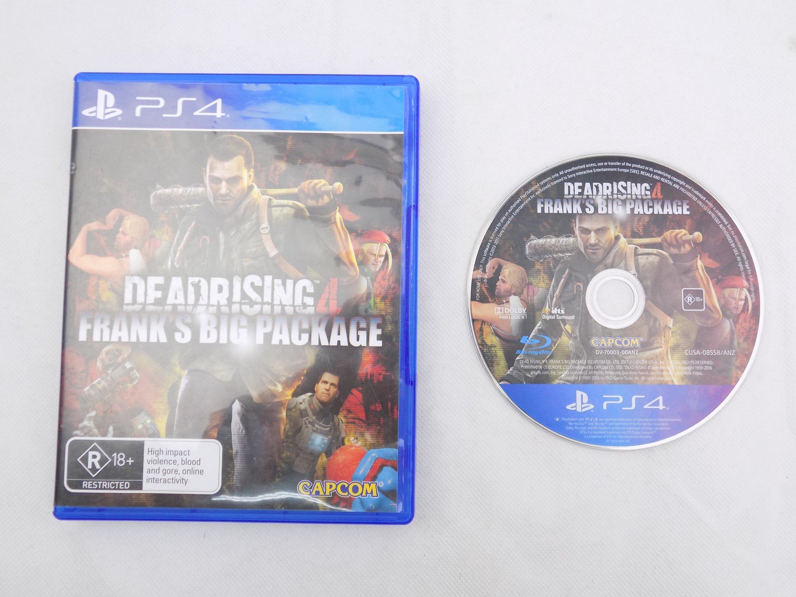 Mint Disc Playstation 4 Ps4 Deadrising 4 IV Frank’s Big Package Free ...