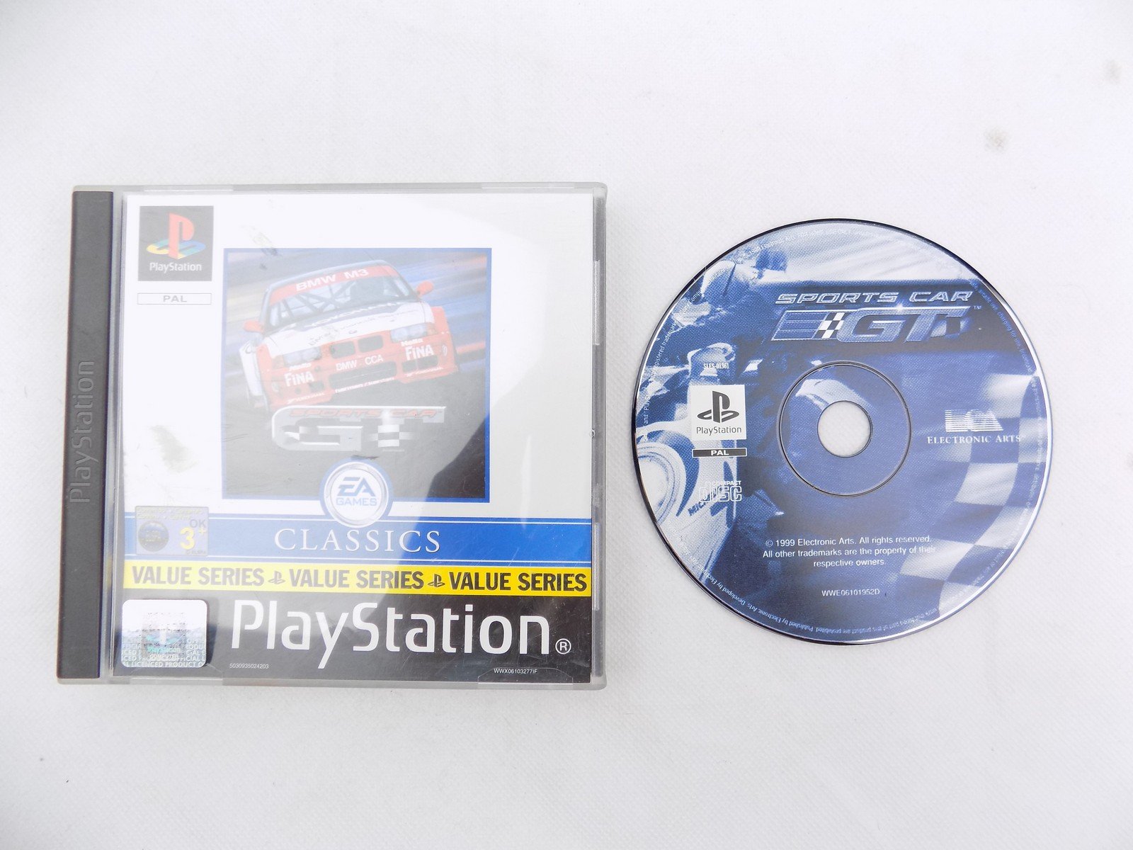 Mint Disc Playstation 1 Ps1 Sports Car GT - No Manual Value Series ...