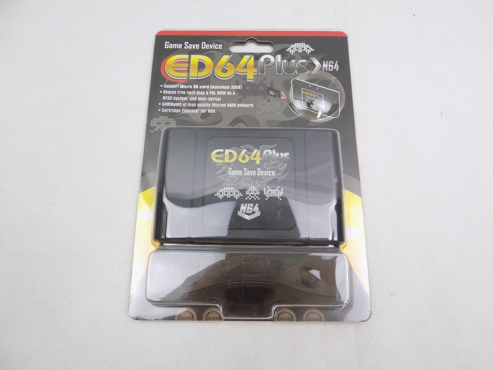 Nintendo N64 ED64 Plus Save Game Device Flash Multi Cart` - Starboard Games