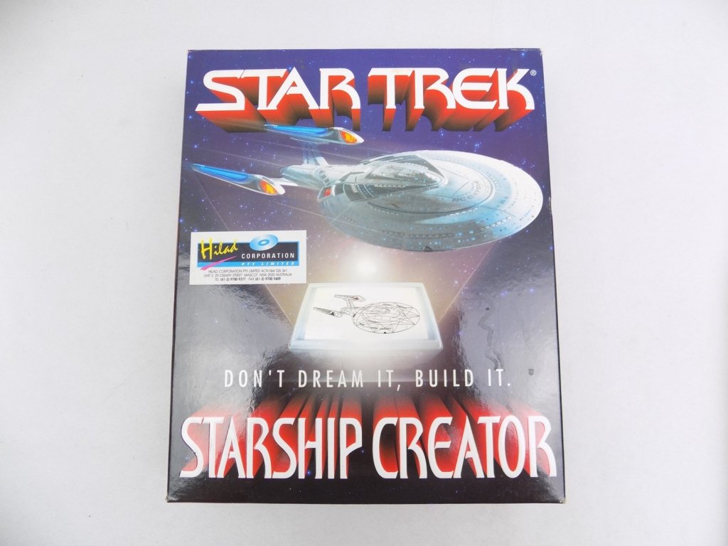 Boxed PC CD-ROM Star Trek: Starship Creator - Starboard Games