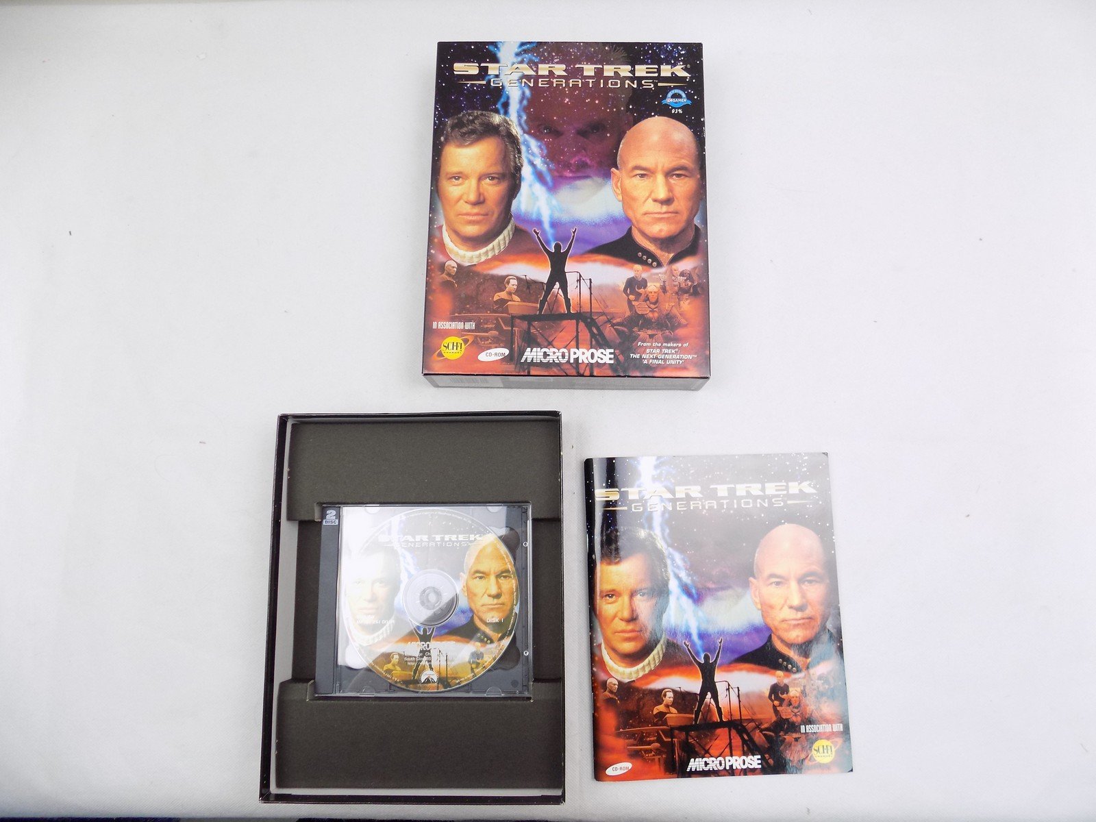 Boxed PC CD-ROM Star Trek: Generations - Starboard Games
