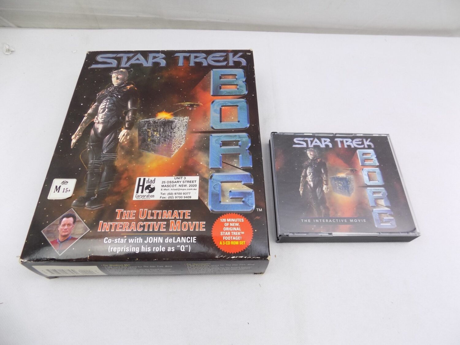 Boxed PC CD-ROM Star Trek: Borg The Ultimate Interactive Movie ...