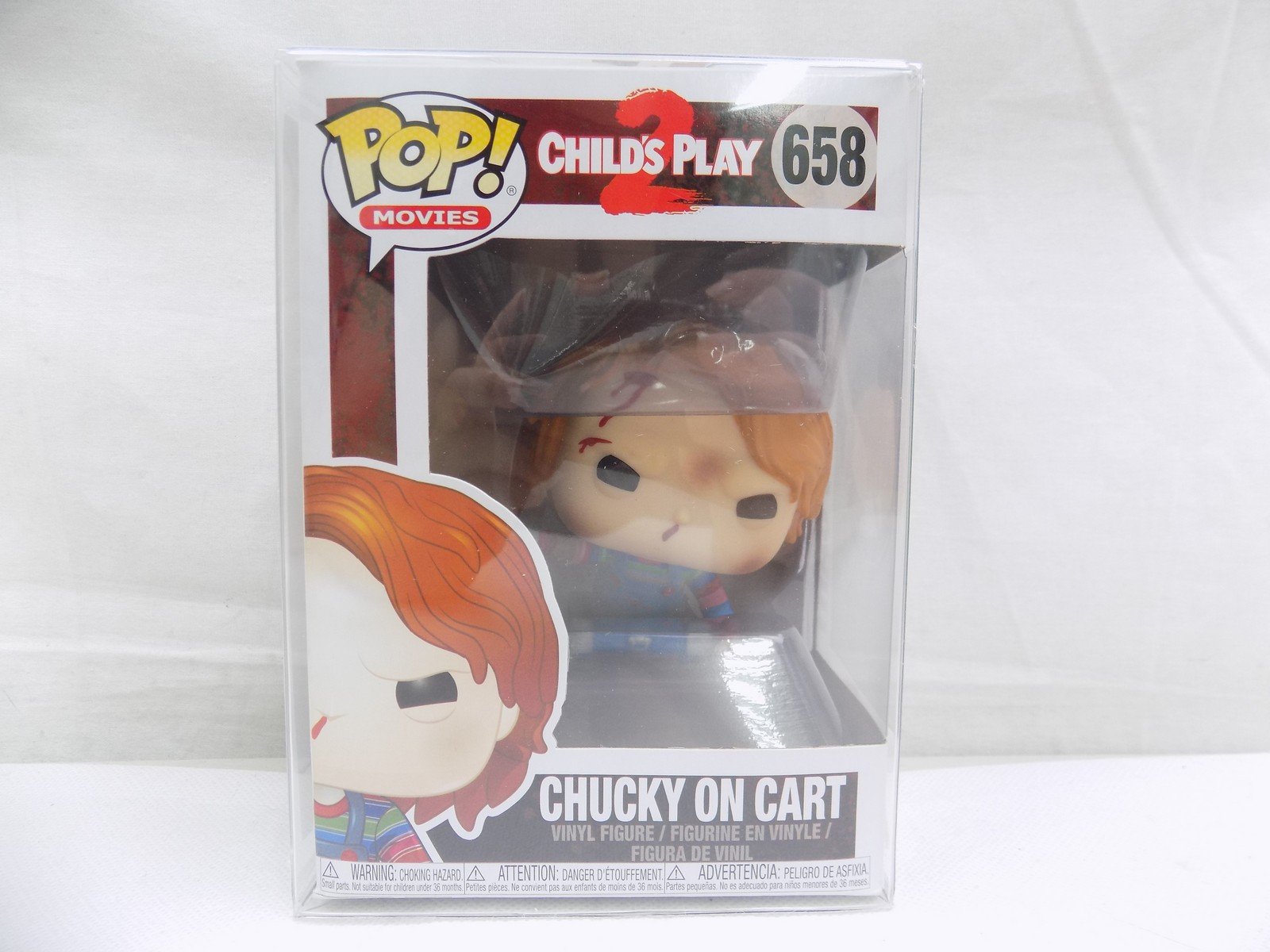 Brand New Funko Pop Child's Play 2 Chucky on Cart 658 Vinyl Figure ...
