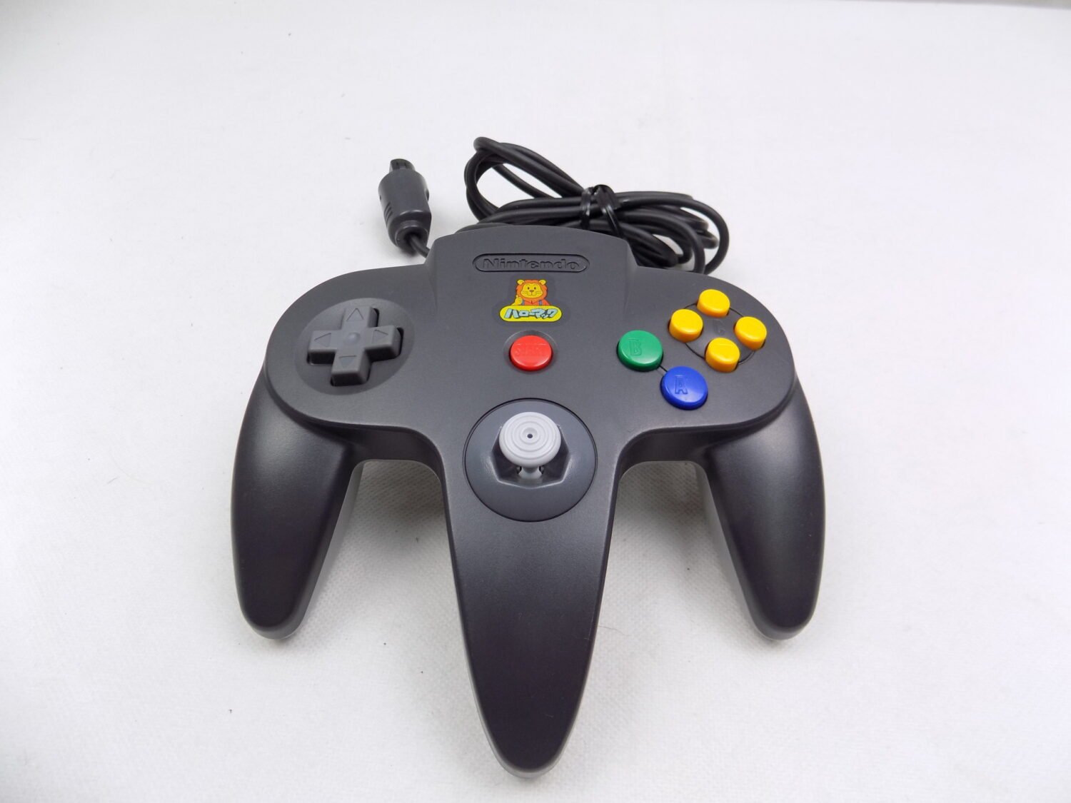 Genuine Nintendo 64 N64 Hello Mac Controller Grey Black - Starboard Games