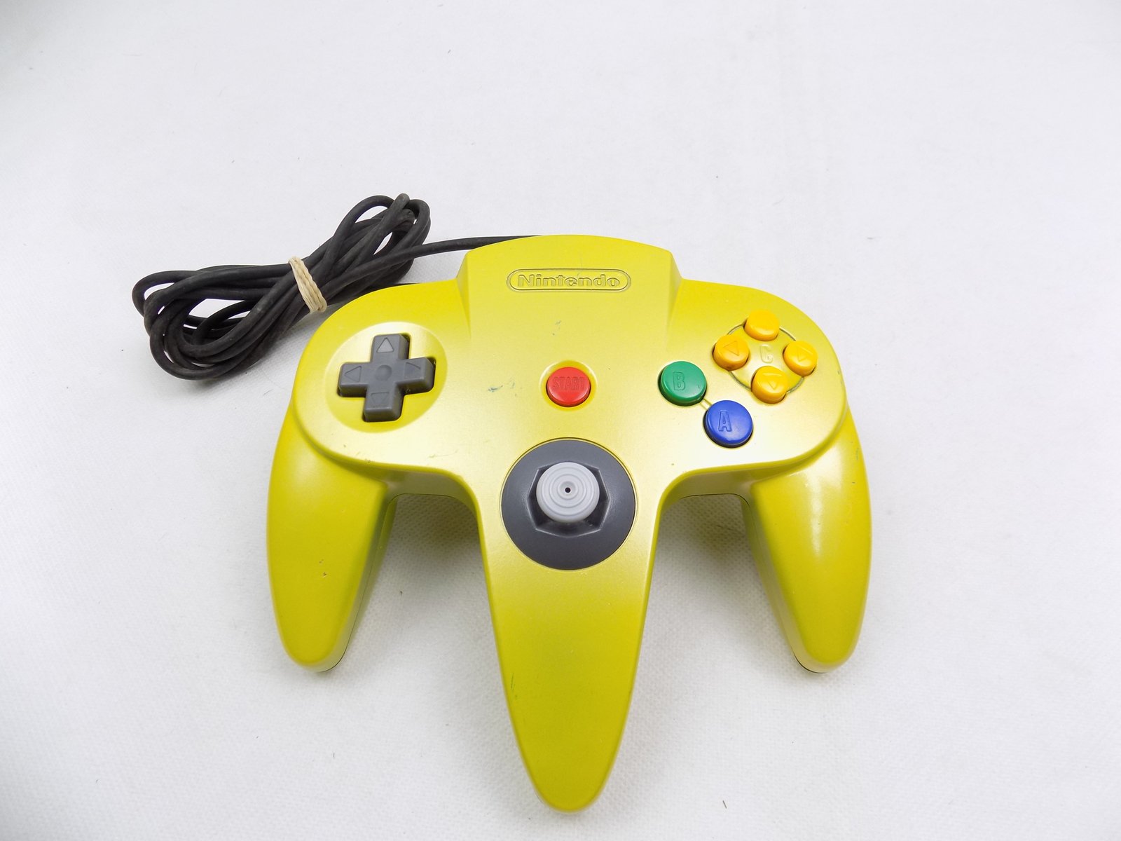 Genuine Nintendo 64 N64 Controller Custom Metallic Gold - 9/10 Stick ...