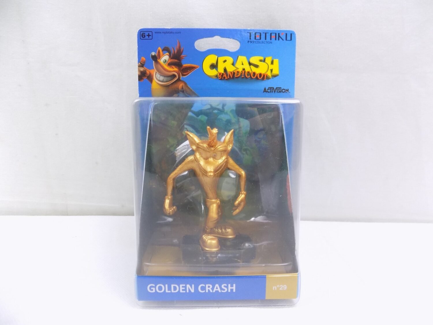 Like New Totaku Crash Bandicoot Golden Crash Figure - Starboard Games