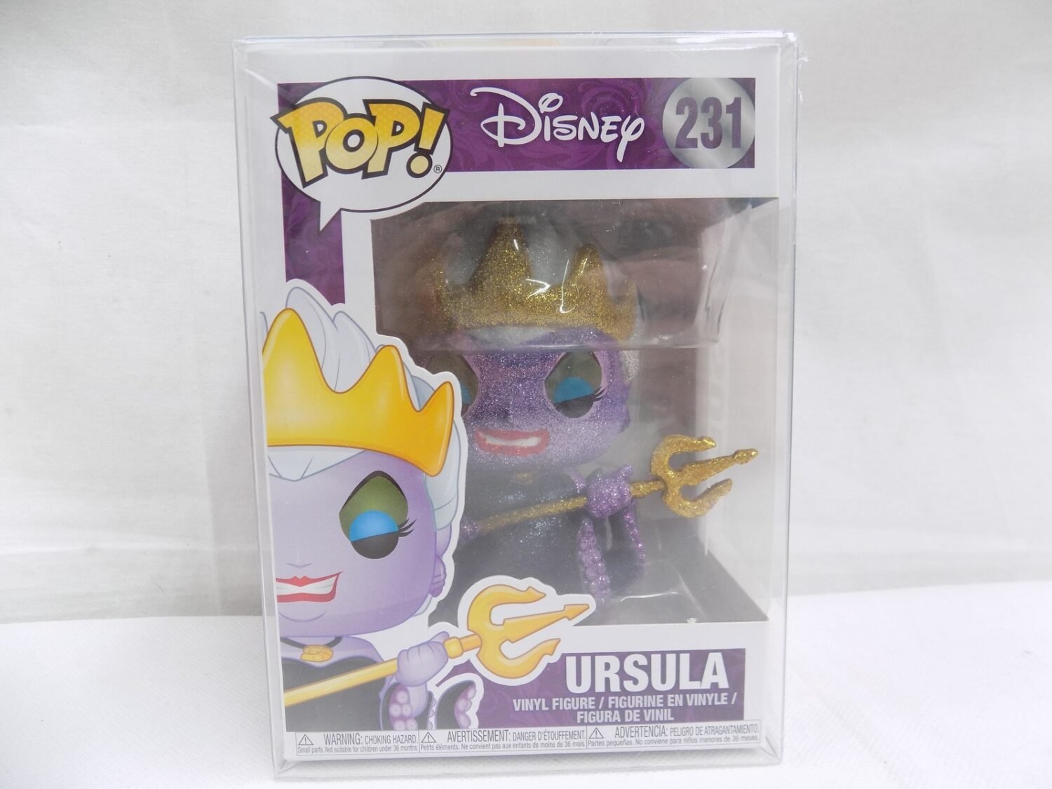 Brand New Funko Pop Disney Ursula 231 Diamond Vinyl Figure - Starboard ...