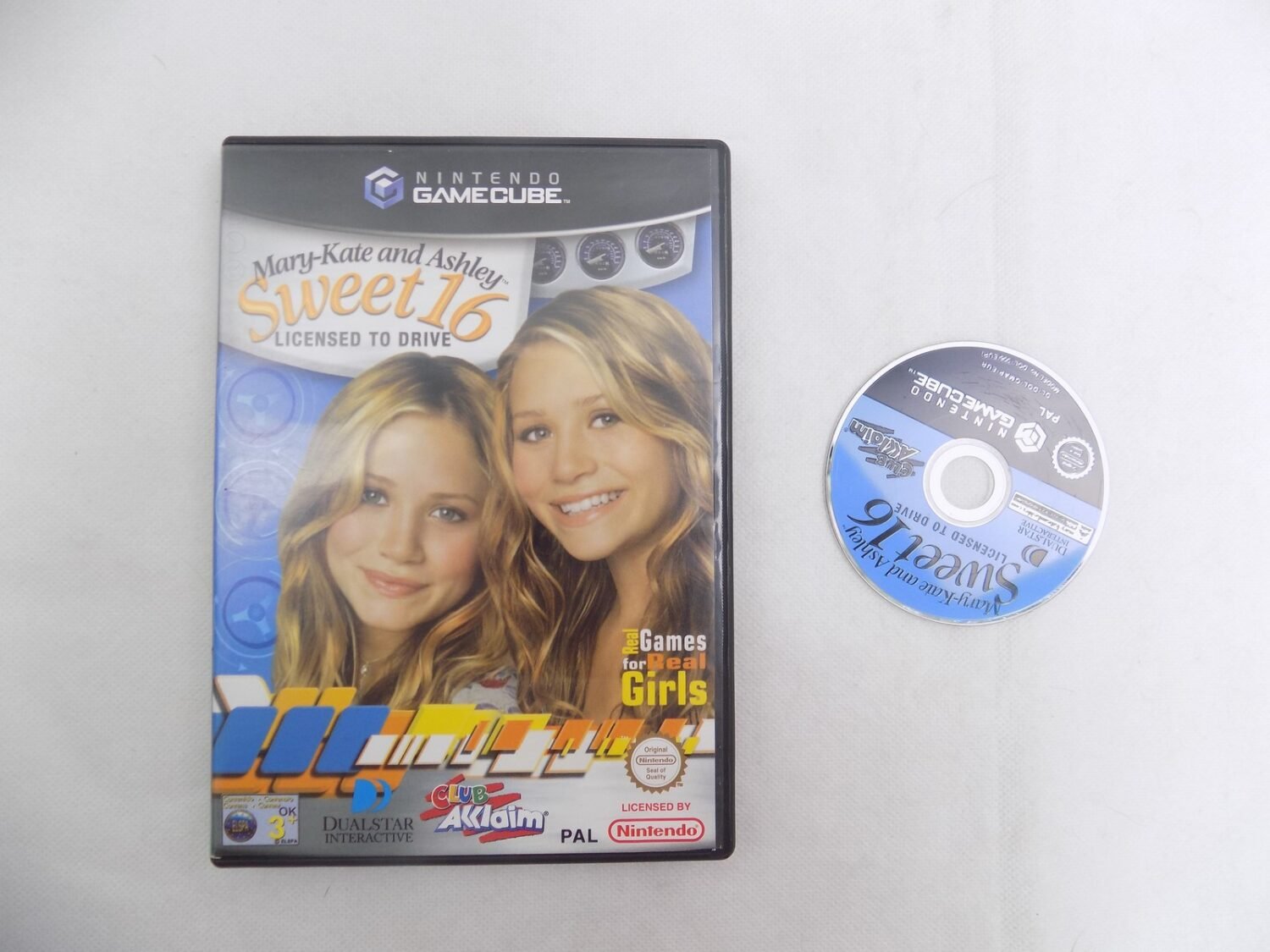 Mint Disc Nintendo Gamecube Mary-Kate and Ashley Sweet 16 Licensed to ...
