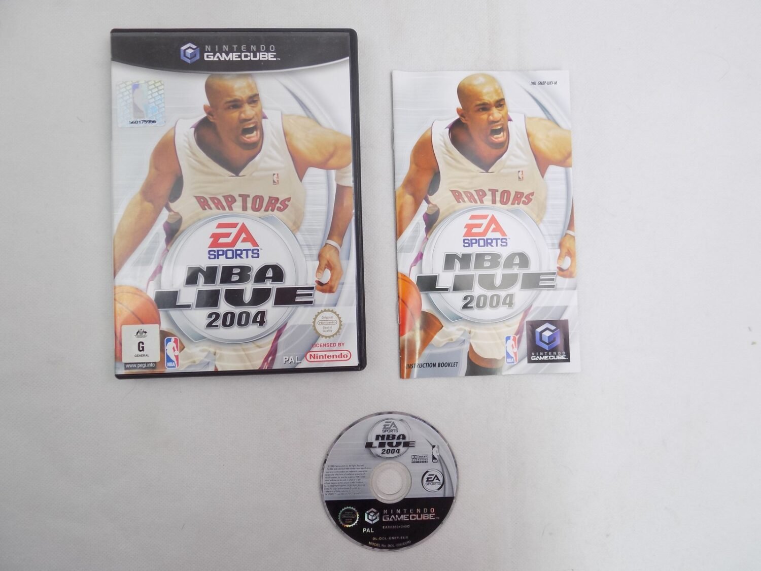 Mint Disc Nintendo Gamecube EA Sports NBA Live 2004 - Inc Manual - Free ...