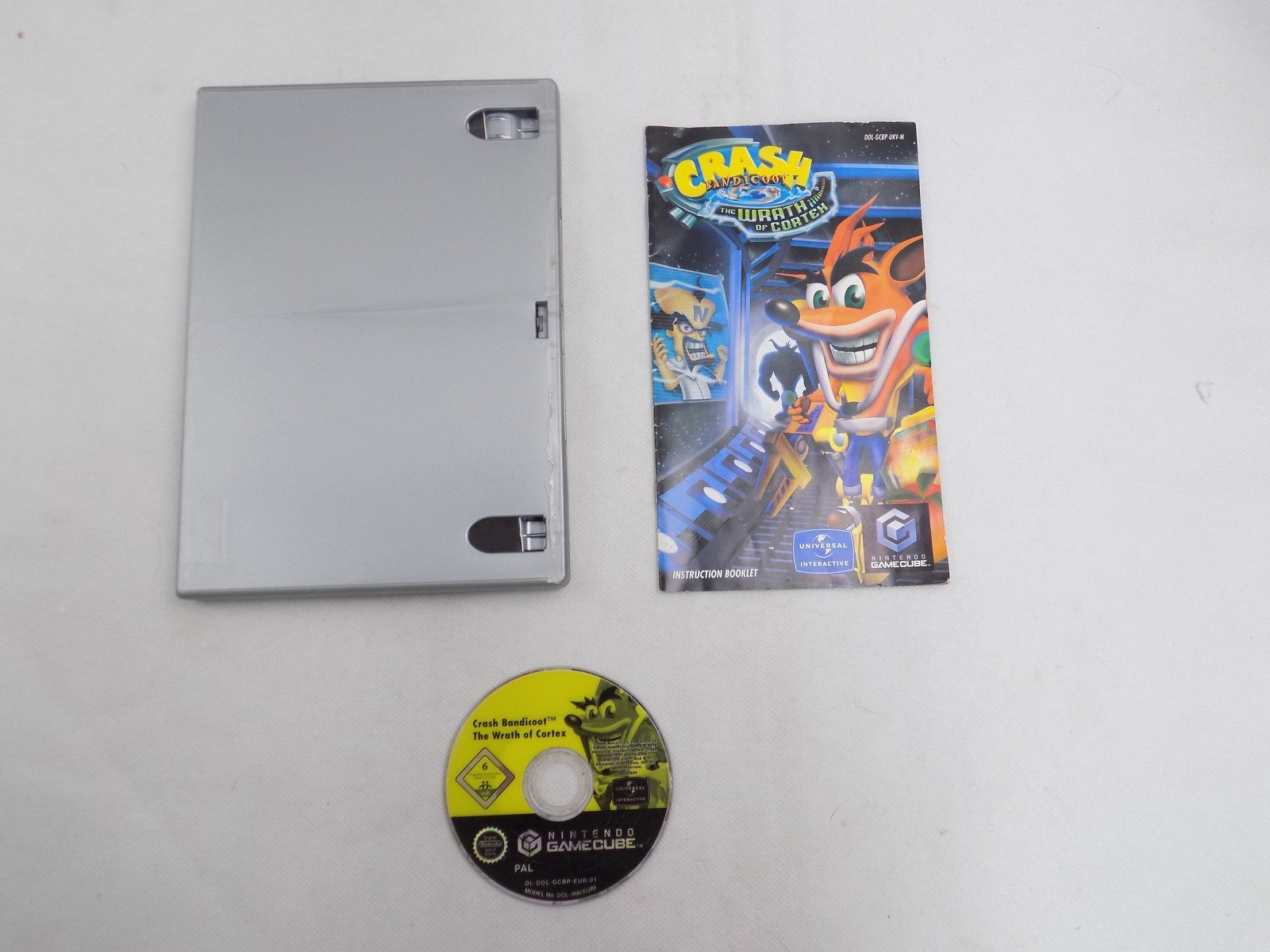 Mint Disc Nintendo Gamecube Crash Bandicoot the Wrath of Cortex No ...