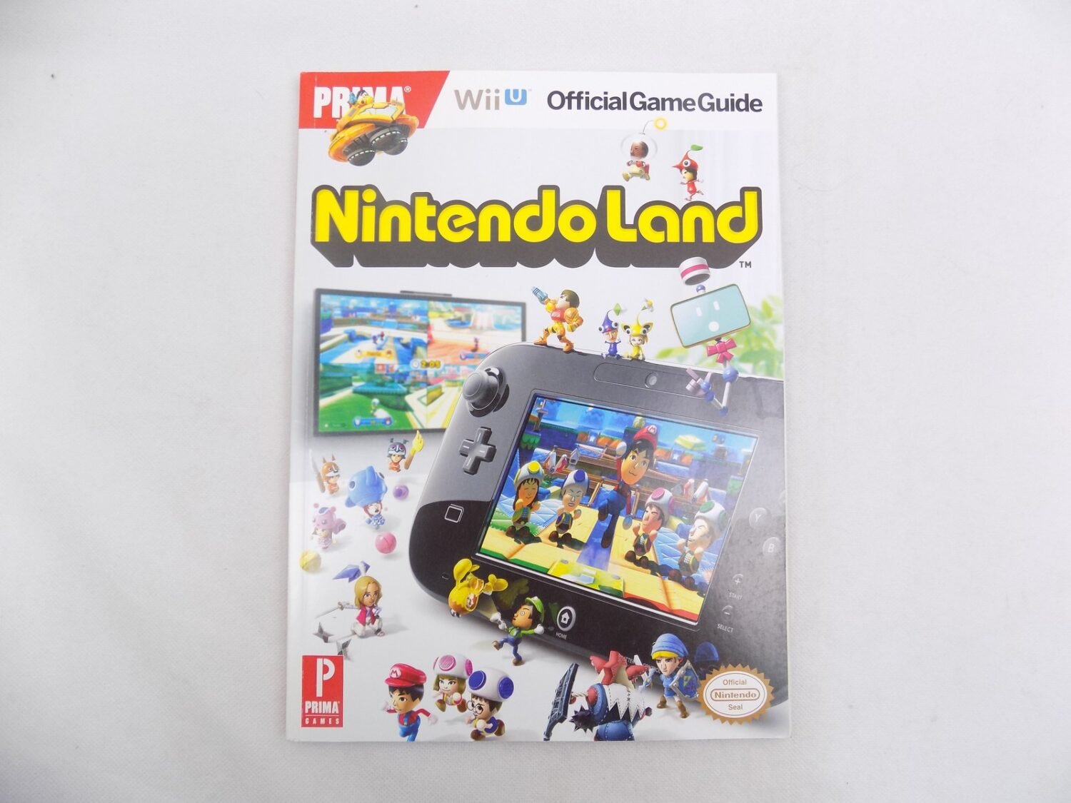 Brand New Nintendo Land Wii U Official Game Guide Prima Book ...