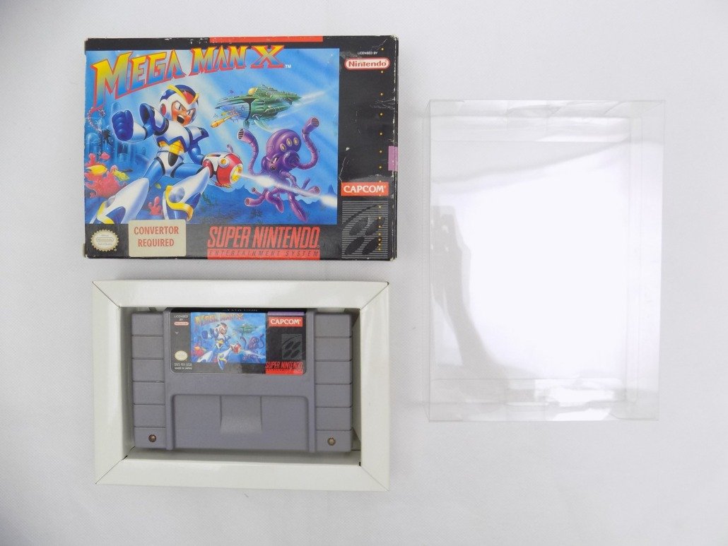 Megaman X Snes Box SUPER NINTENDO ENTERTAINMENT SYSTEM SNES – MEGA