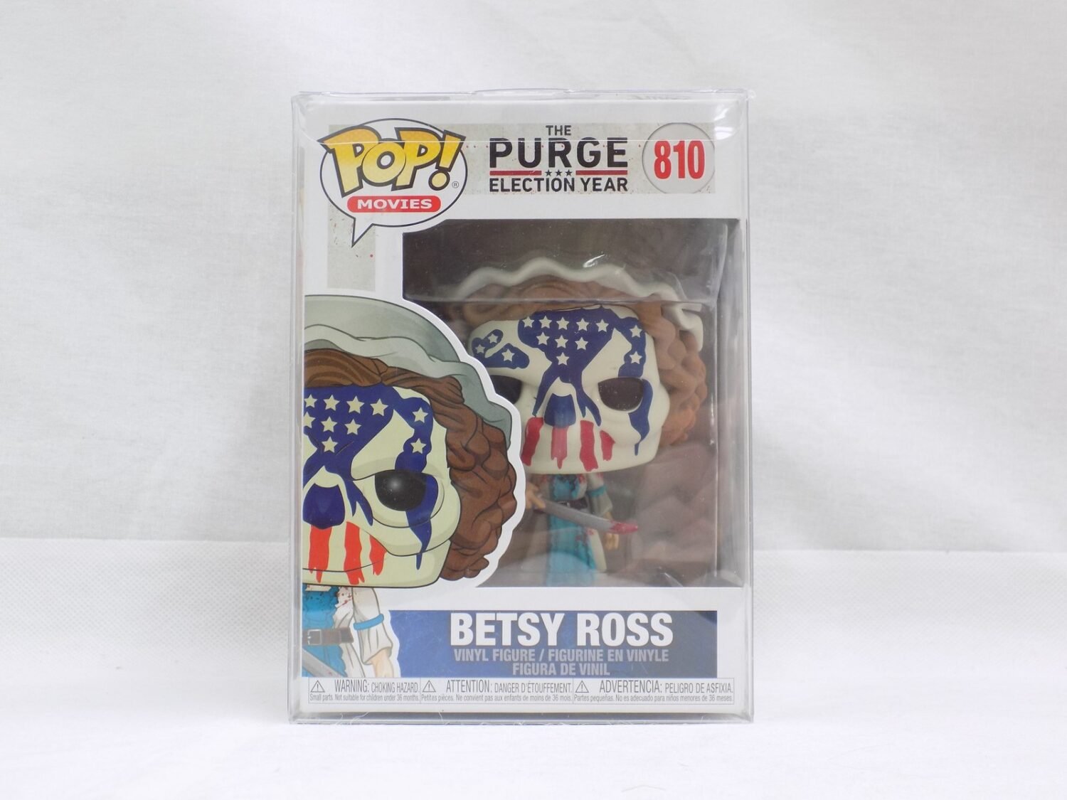 Brand New Funko Pop The Purge Election Year Betsy Ross 810 Vinyl Figure ...
