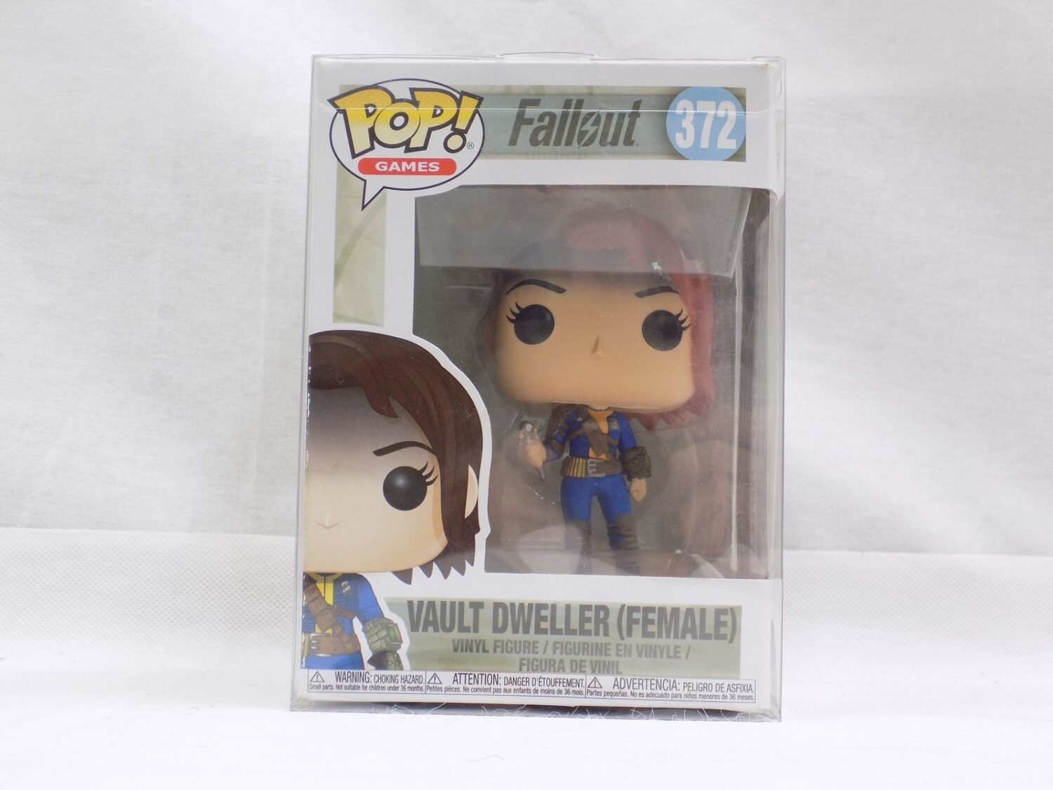 Brand New Funko Pop Fallout Vault Dweller (Female) 372 Vinyl Figure ...