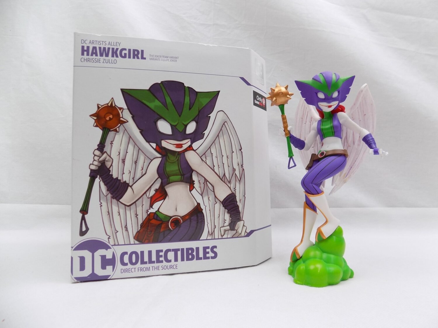 Like New Boxed DC Artists Alley Chrissie Zullo Hawk Girl DC ...