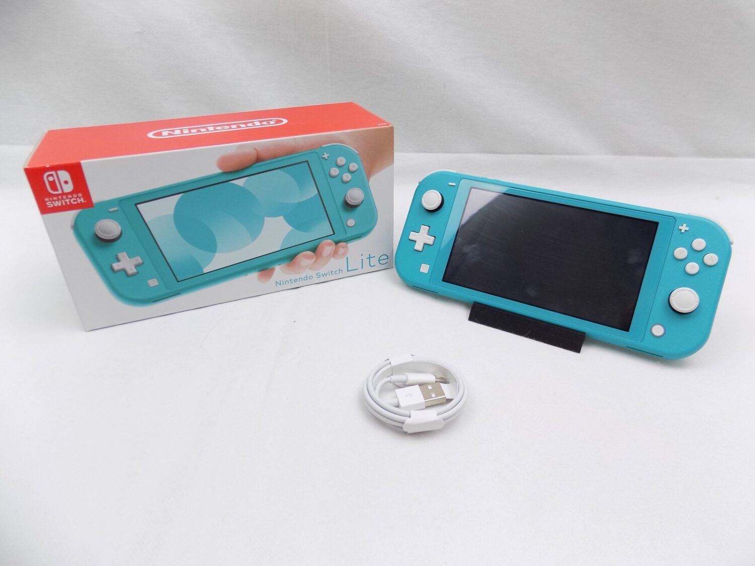 Like New Boxed Switch Lite Handheld Console Turquiose + Charger ...