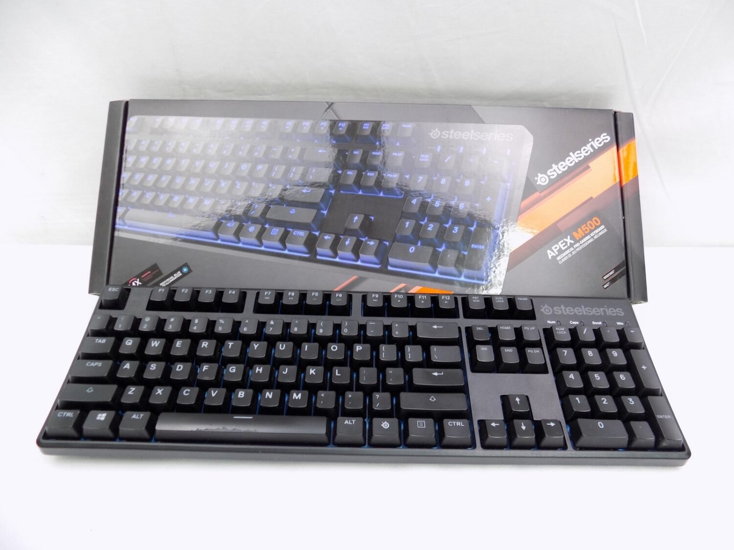 Boxed Like New Steelseries Apex M500 Mechanical Pro-Gaming Keyboard ...