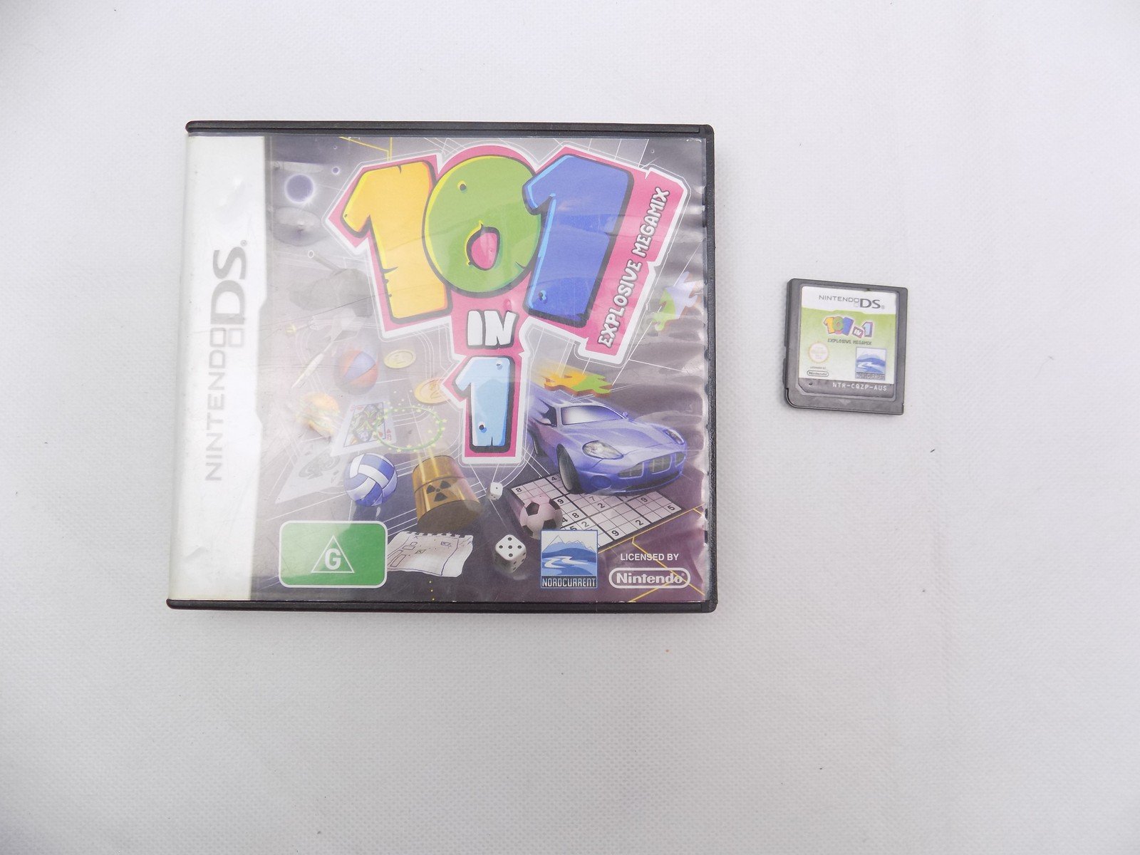 Nintendo DS 101 in 1 Explosive Megamix - No Manual Free Postage ...