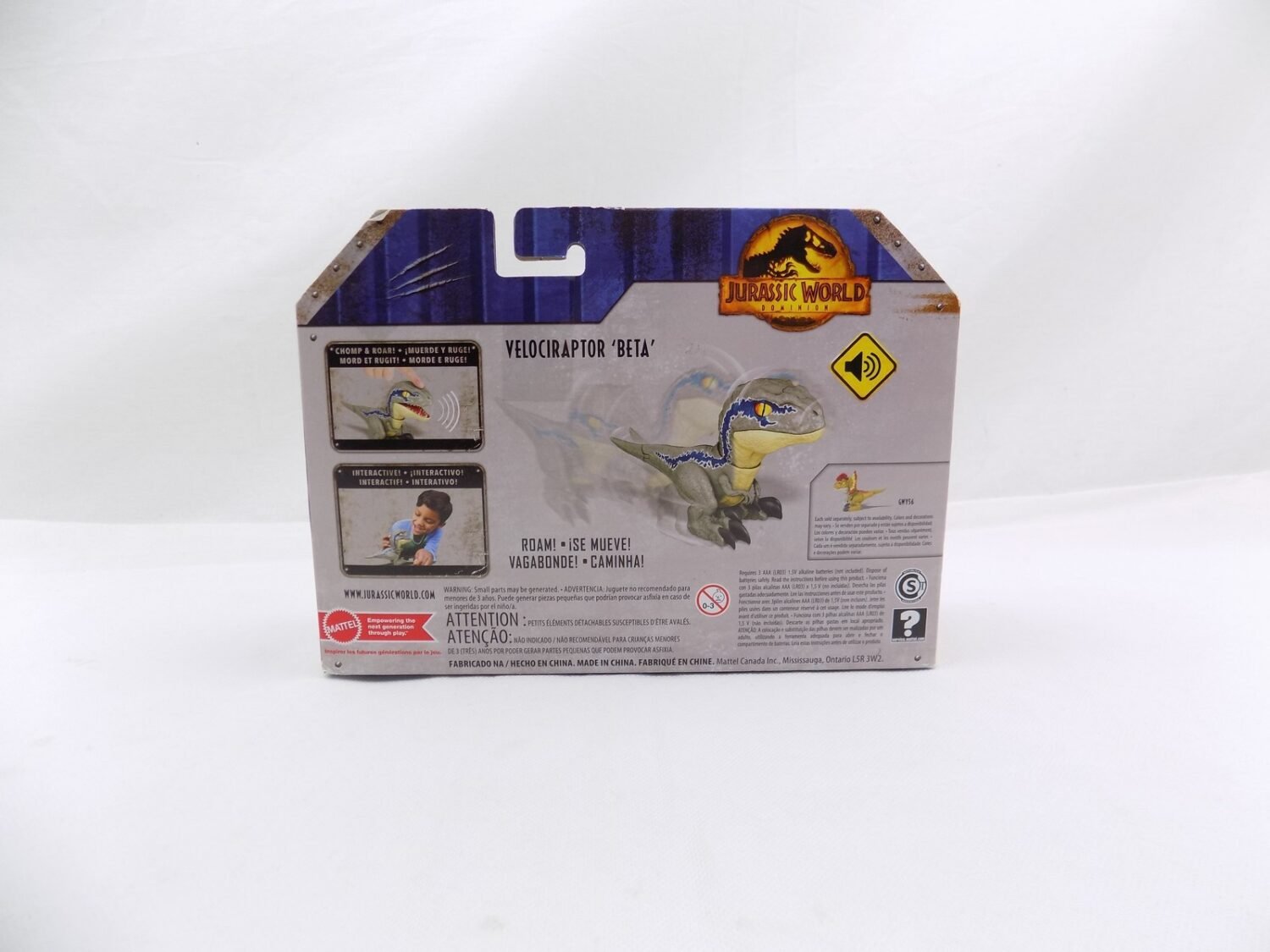 Boxed Jurassic World Dominion Velociraptor Beta - Starboard Games