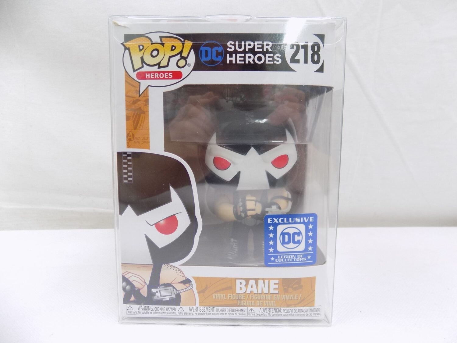 Brand New Funko Pop DC Super Heroes Bane 218 Vinyl Figure - Starboard Games