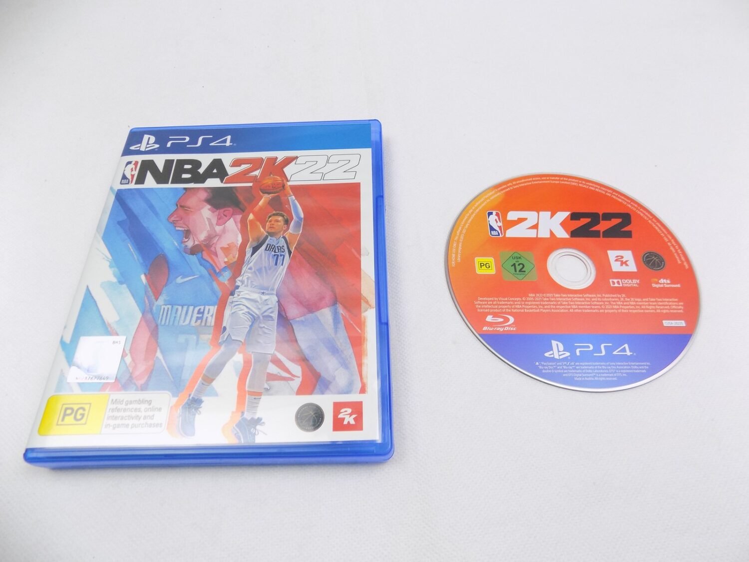 Mint Disc Playstation 4 Ps4 NBA 2K22 - Free Postage - Starboard Games