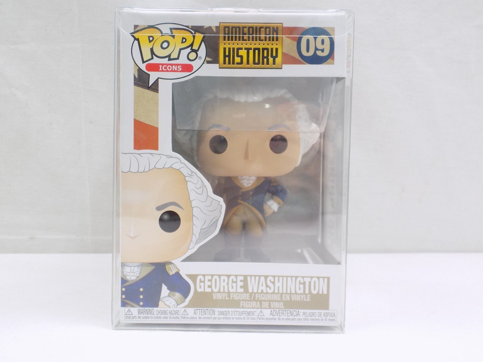 Brand New Funko Pop American History George Washinton 09 Vinyl Figure ...