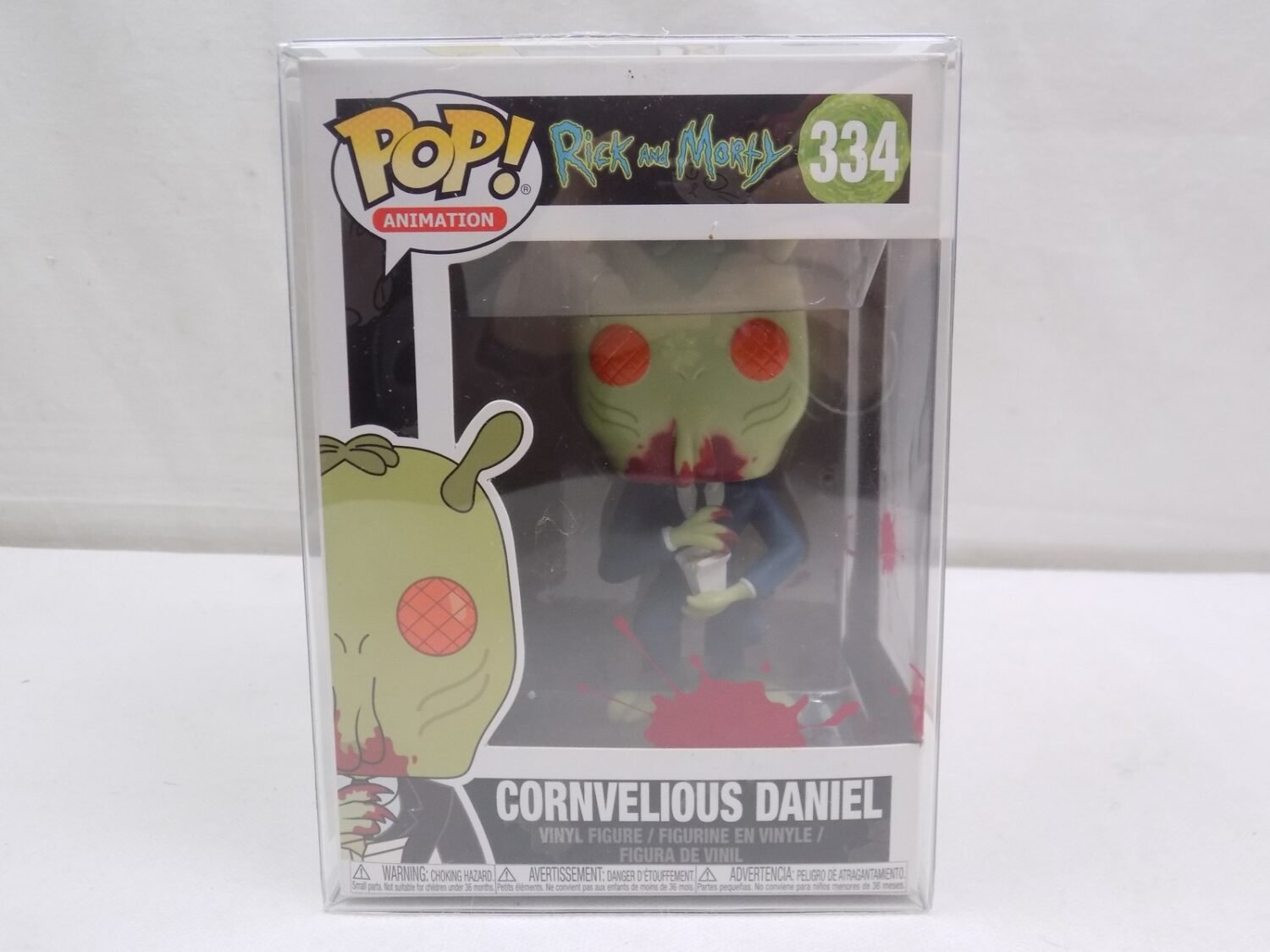 Brand New Funko Pop Rick and Morty Cornvelious Daniel 334 Vinyl Figure ...