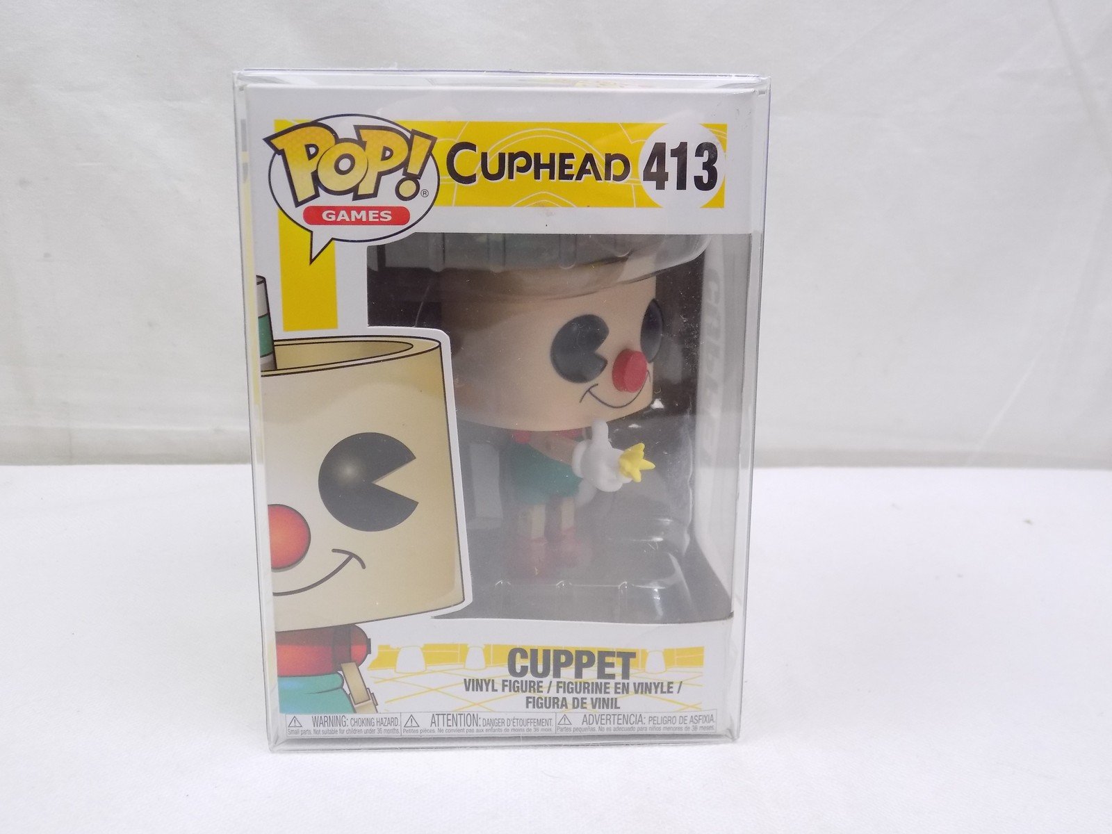 Brand New Funko Pop Cuphead Cuppet 413 Vinyl Figure - Starboard Games