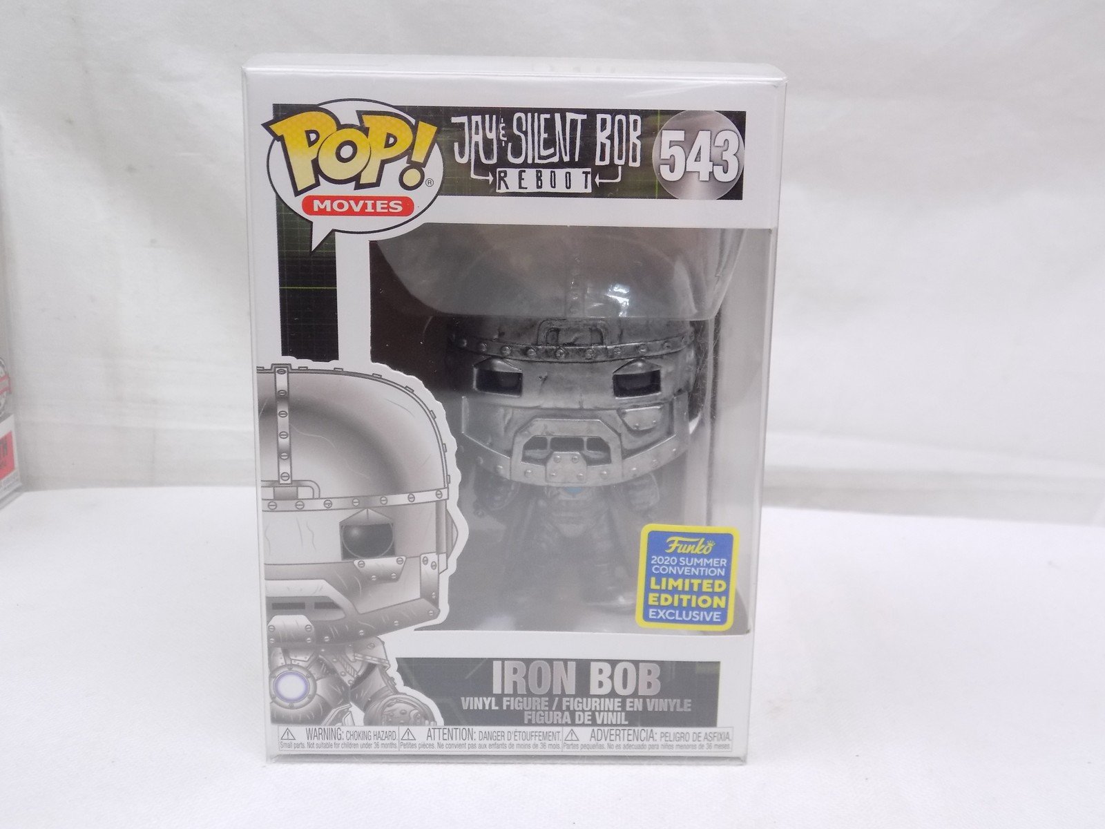 Brand New Funko Pop Jay & Silent Bob Reboot Iron Bob 543 Vinyl Figure ...