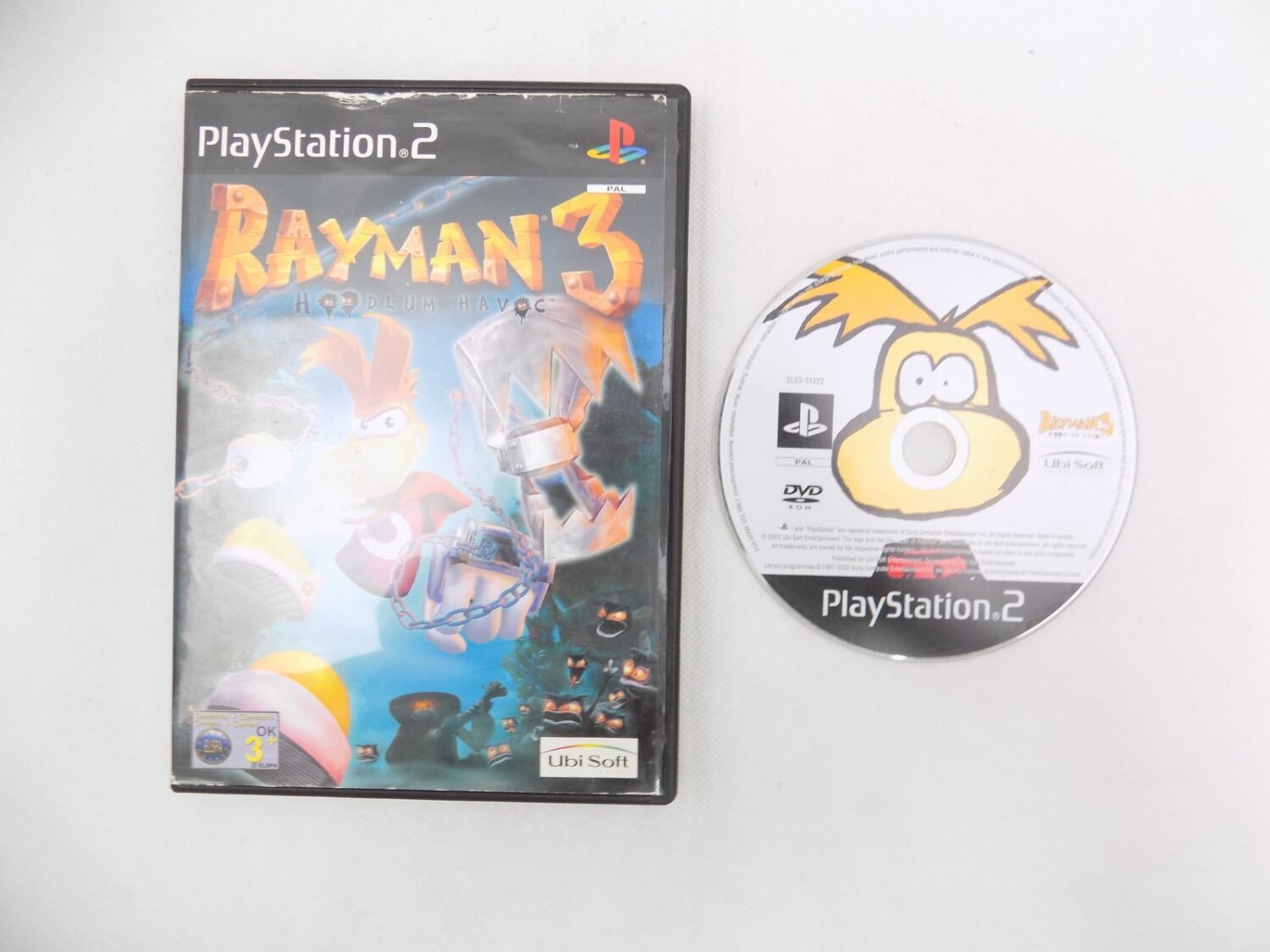 Mint Disc Playstation 2 Ps2 Rayman 3 III Hoodlum Havoc - No Manual ...