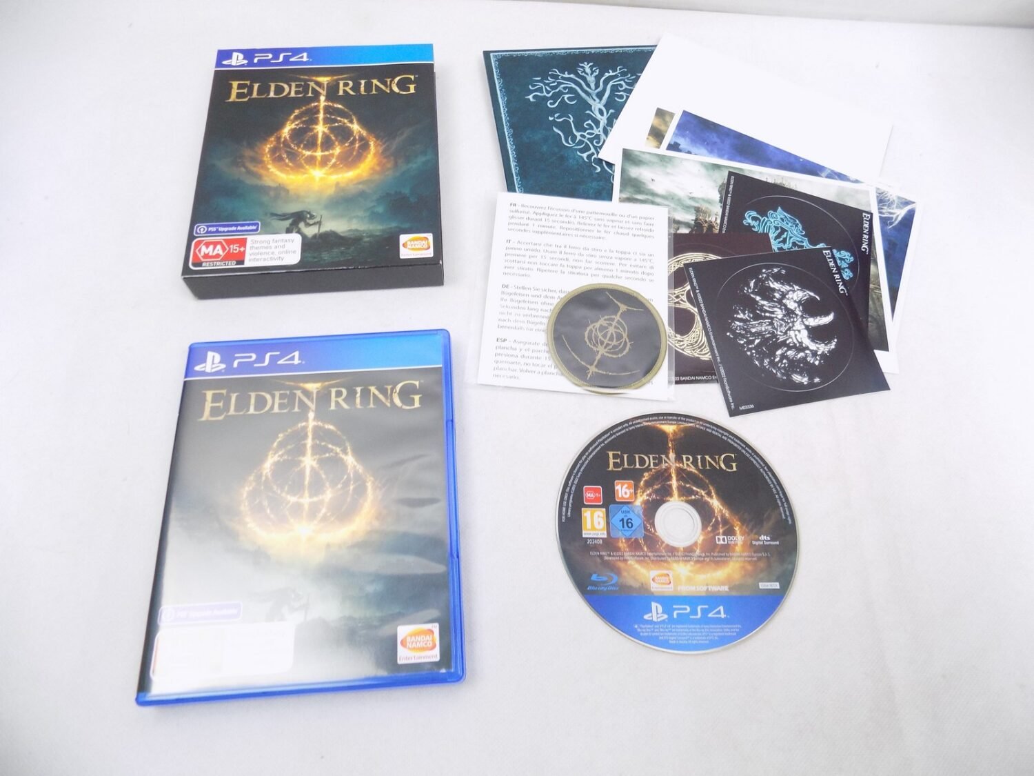 Mint Disc Playstation 4 Ps4 Elden Ring Launch Edition - Free Postage ...