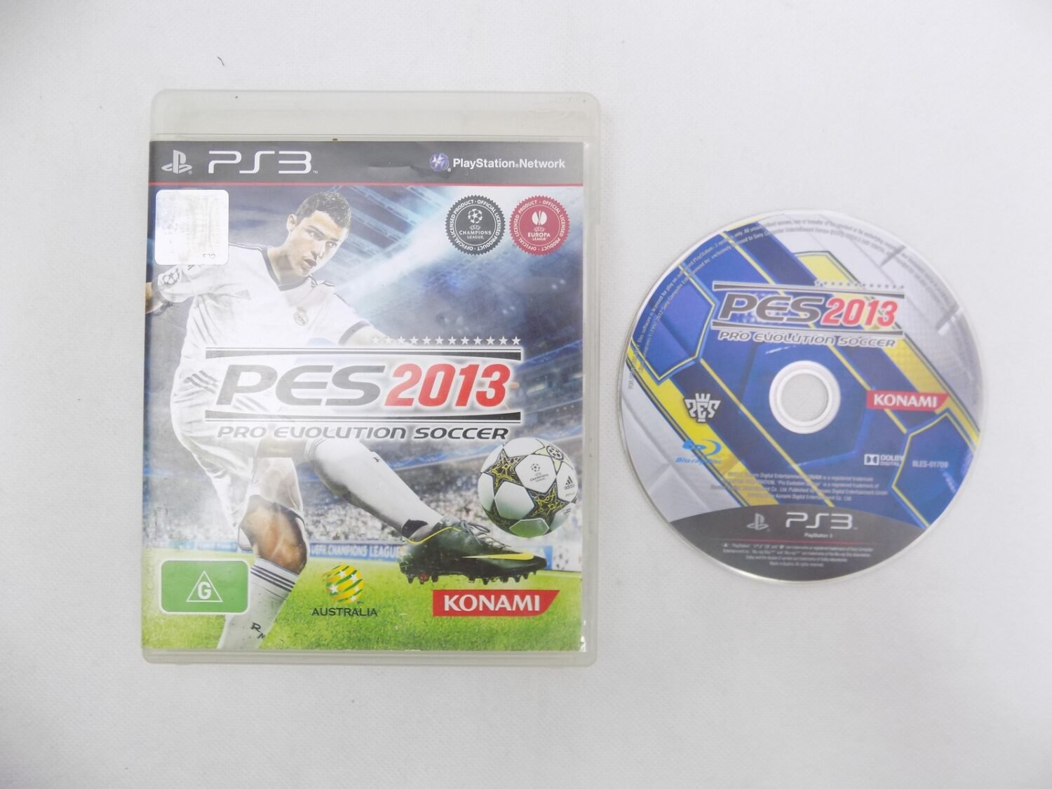 Mint Disc Playstation 3 Ps3 PES 2013 Pro Evolution Soccer - No Manual ...