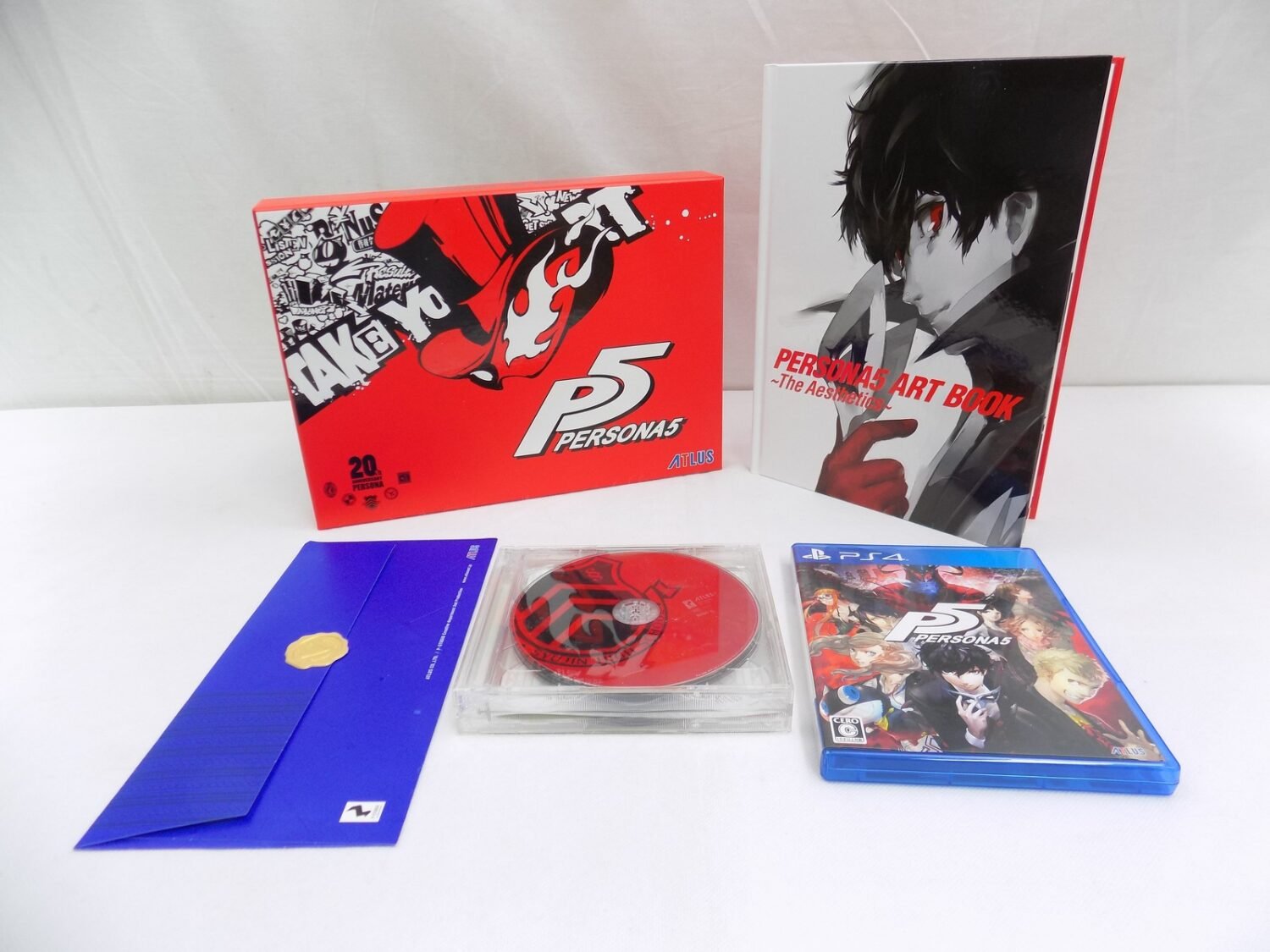 Boxed Like New Playstation 4 PS4 Persona 5 20th Anniversary Edition ...
