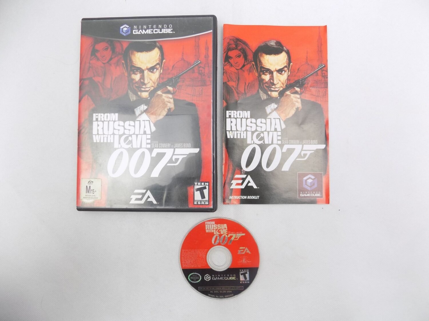 Mint Disc Nintendo Gamecube From Russia with Love 007 - Inc Manual NTSC ...